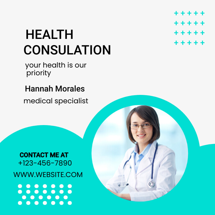 health consultation instagram post Template | PosterMyWall