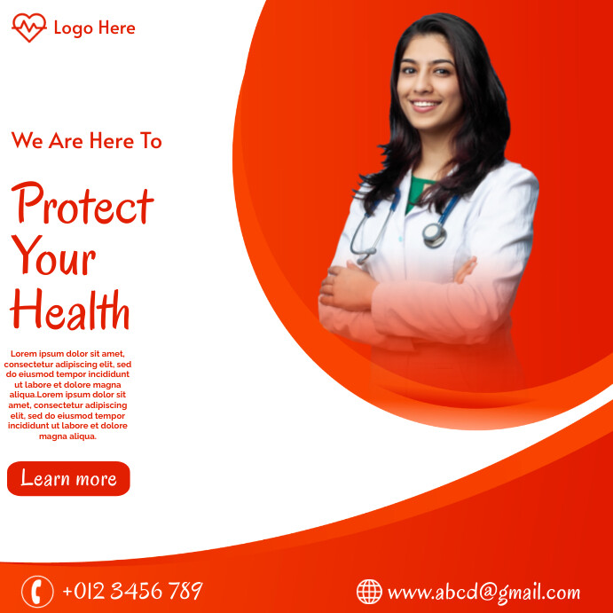 HEALTH CONSULTATION TEMPLATE | PosterMyWall