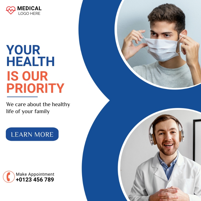 HEALTH CONSULTATION TEMPLATE | PosterMyWall