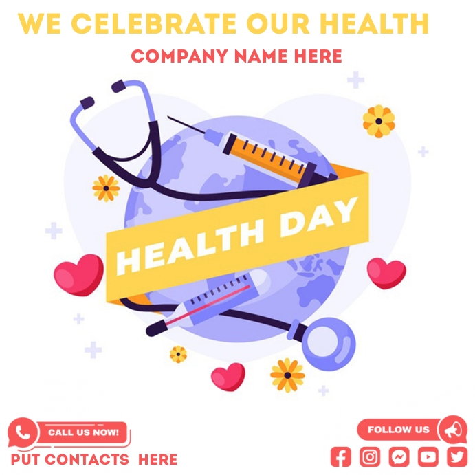 Health Day Template | PosterMyWall