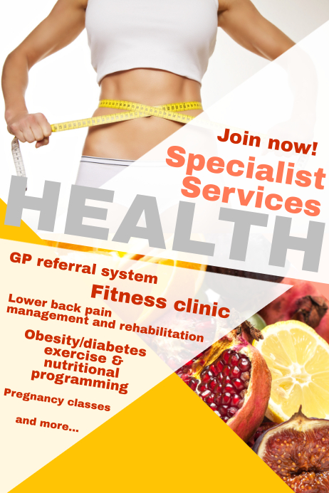 health Template | PosterMyWall