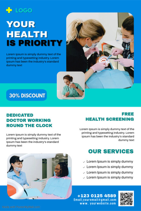 HEALTH Template | PosterMyWall