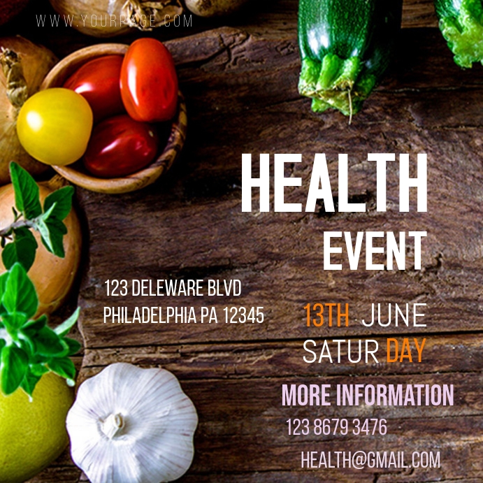 Health Event Template | PosterMyWall