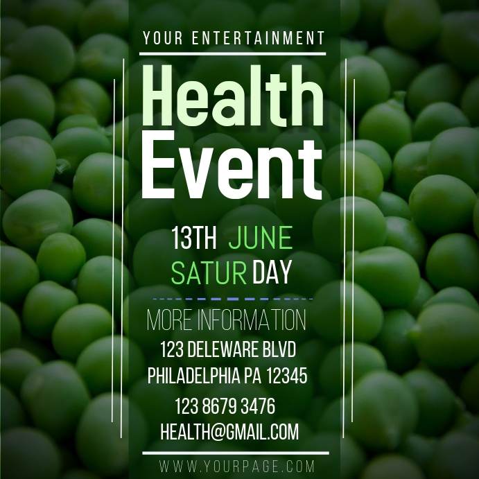 Health Event Template | PosterMyWall