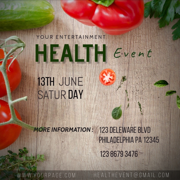Health Event Template | PosterMyWall