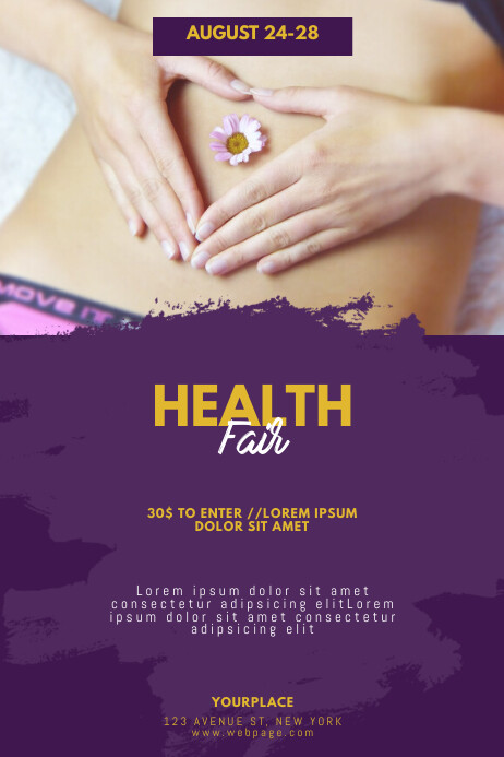 Health Expo Flyer Template | PosterMyWall