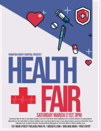 Health Fair Poster Template | PosterMyWall