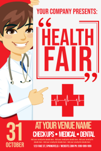 Customize 92+ Health Fair Poster Templates | PosterMyWall