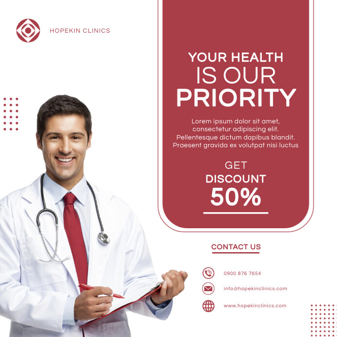Health flyer Template | PosterMyWall