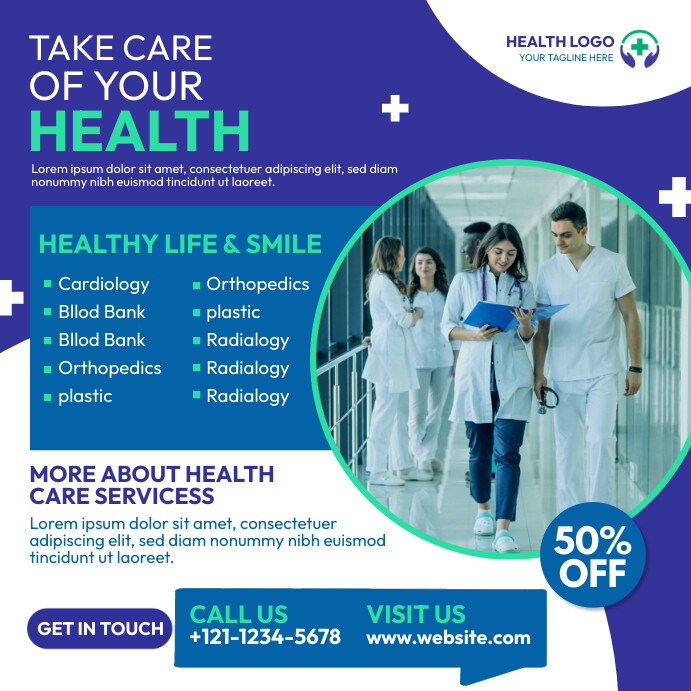 health flyer template | PosterMyWall