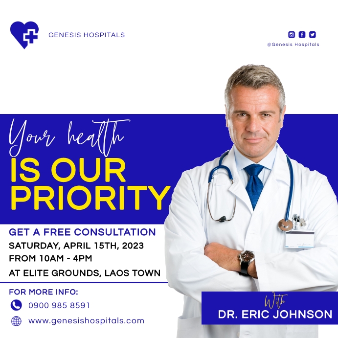 Health flyers Template | PosterMyWall