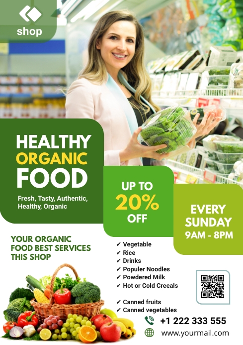 Health food flyer Template | PosterMyWall
