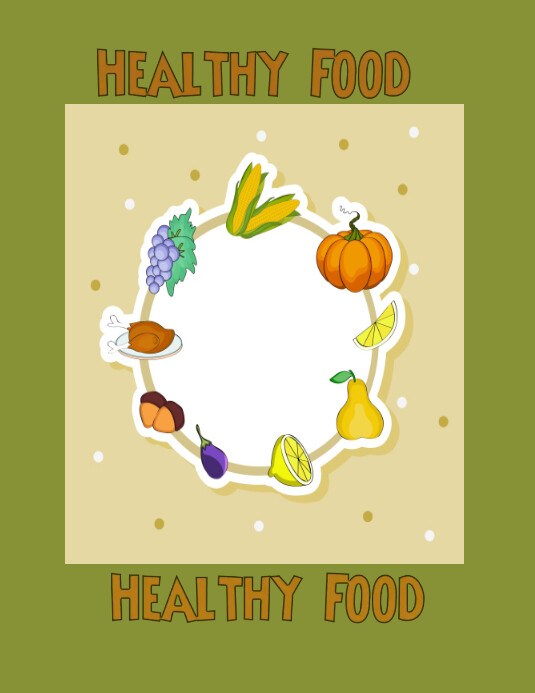 Plantilla de health food logo | PosterMyWall