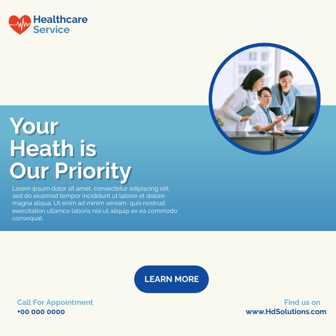 HEALTH INSTA.E Template | PosterMyWall