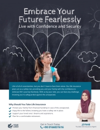 Modern Life Insurance Flyer Template | PosterMyWall