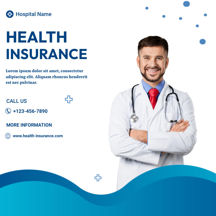 health insurance template | PosterMyWall