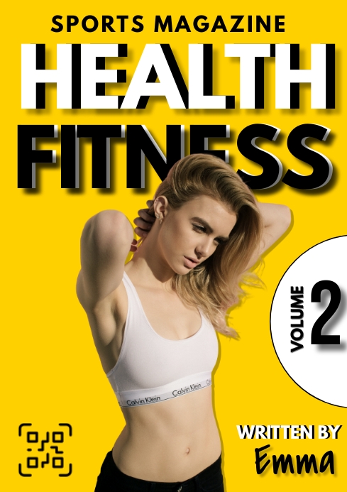 Health Magazine Cover Template | PosterMyWall