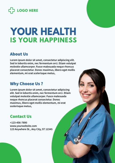 Health Medical A4 Template | PosterMyWall
