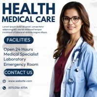 Health Care Ads Template | PosterMyWall