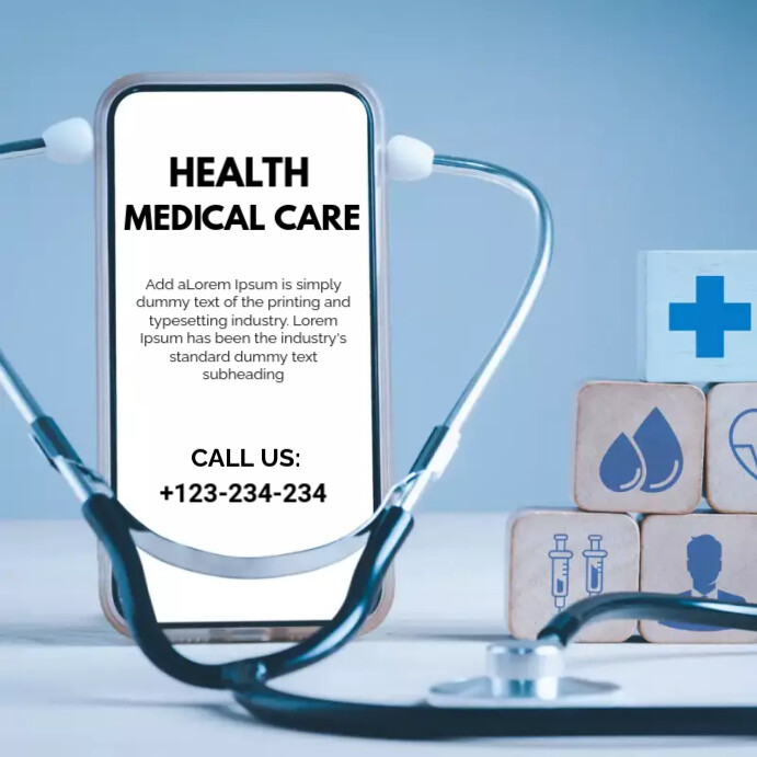 Health medical care instagram post Template | PosterMyWall