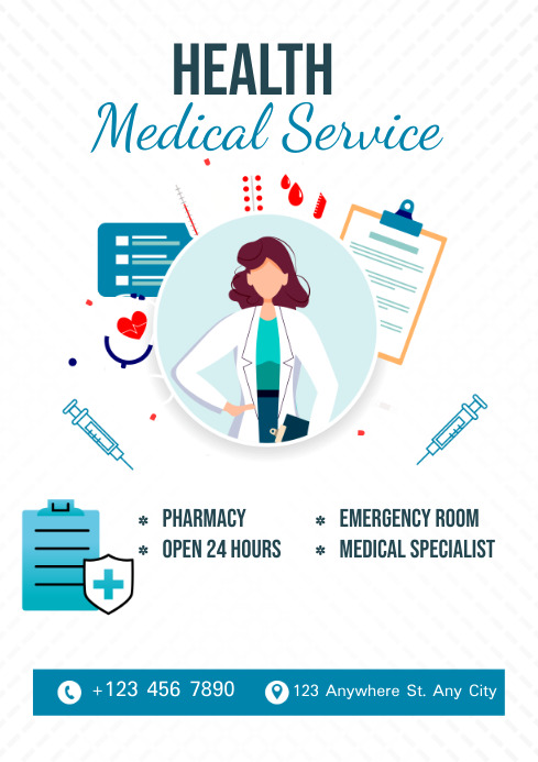 Health Medical Service Template | PosterMyWall