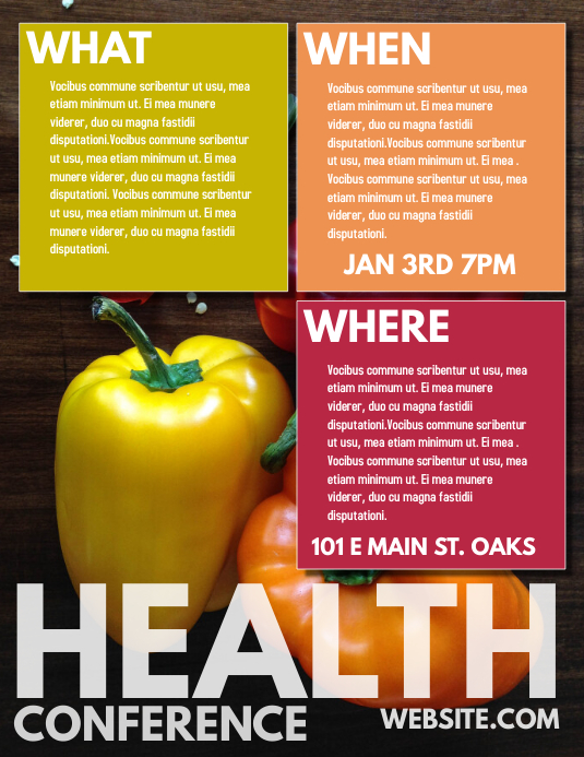 Copy of Health | PosterMyWall