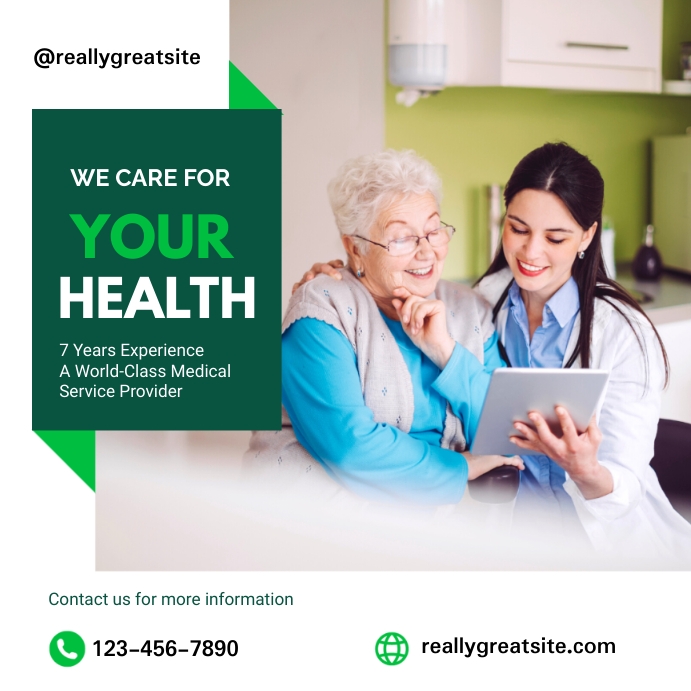 Health poster template | PosterMyWall