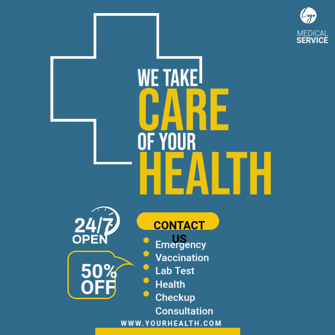 Health Service Post Template | PosterMyWall