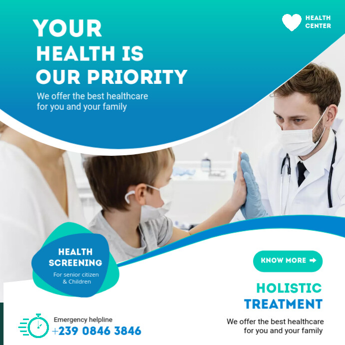 Copy of health services | PosterMyWall