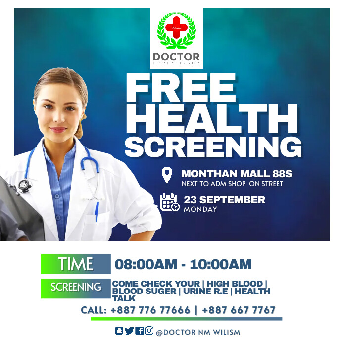 health talk Template | PosterMyWall