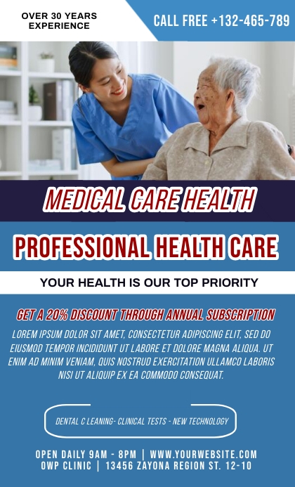 Copy of HEALTH TEMPLATE.E | PosterMyWall