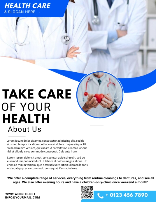 Copy of HEALTH TEMPLATE.E | PosterMyWall