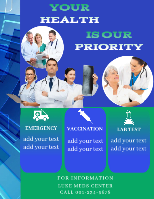 Healthcare Flyer Template | PosterMyWall