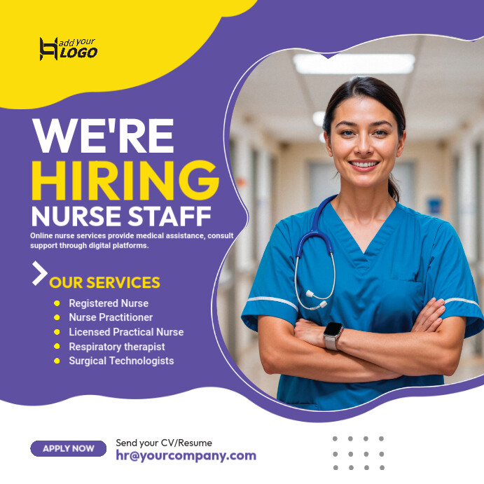 healthcare hiring story Template | PosterMyWall