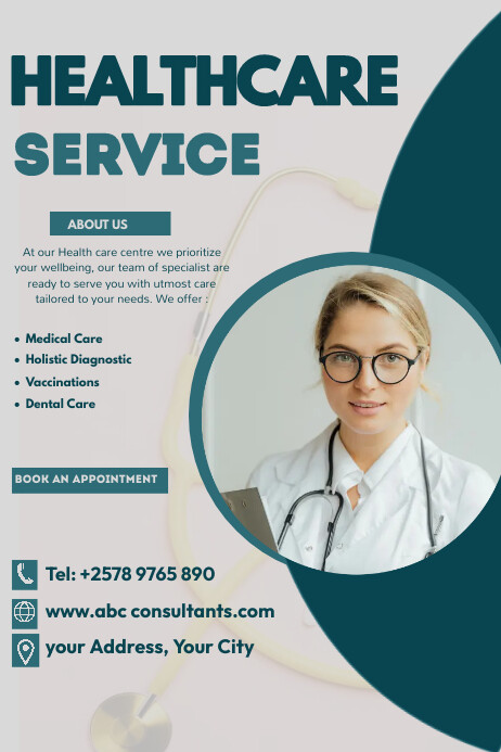 Healthcare services Template | PosterMyWall
