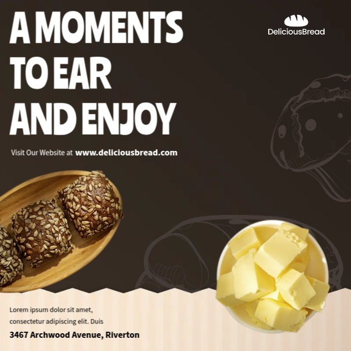 Copy of Healthy Baking Ads | PosterMyWall