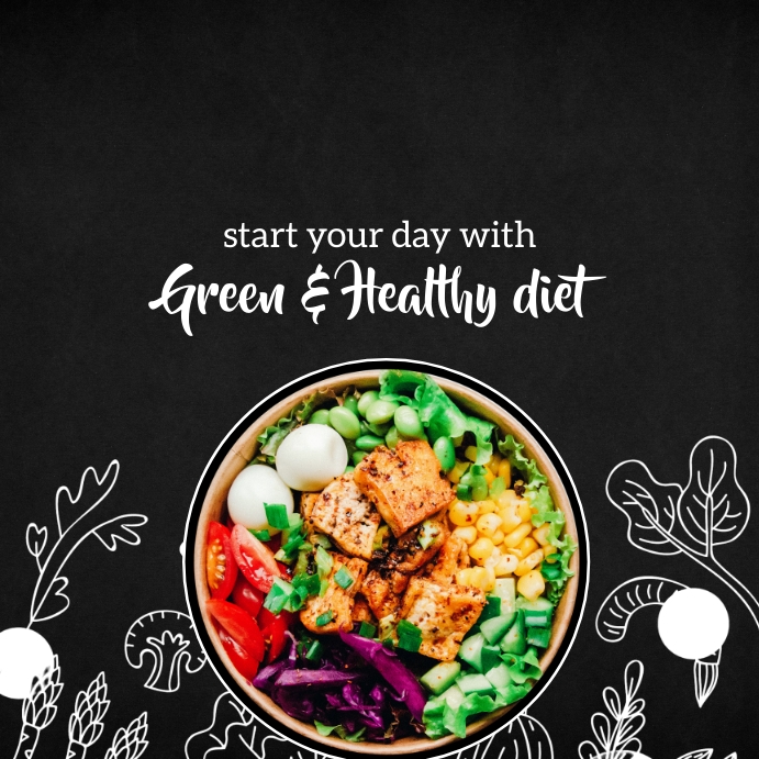 Healthy Diet Template | PosterMyWall
