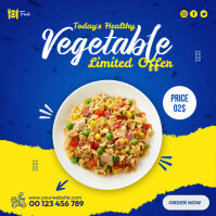Healthy Food Ads Template | PosterMyWall