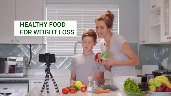 Healthy food video Template | PosterMyWall