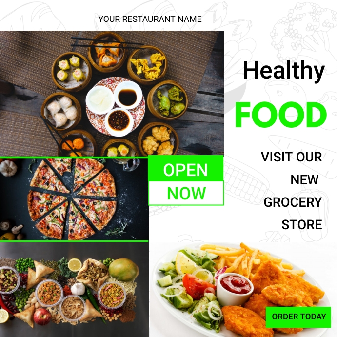 Copy of Healthy foods flyer | PosterMyWall