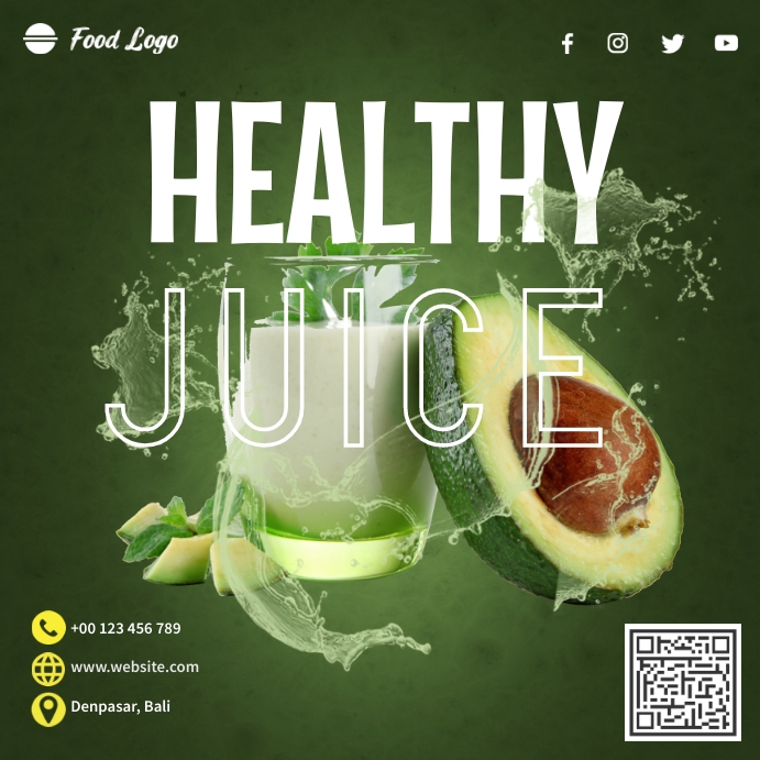 Healthy Juice Flyers Template | PosterMyWall