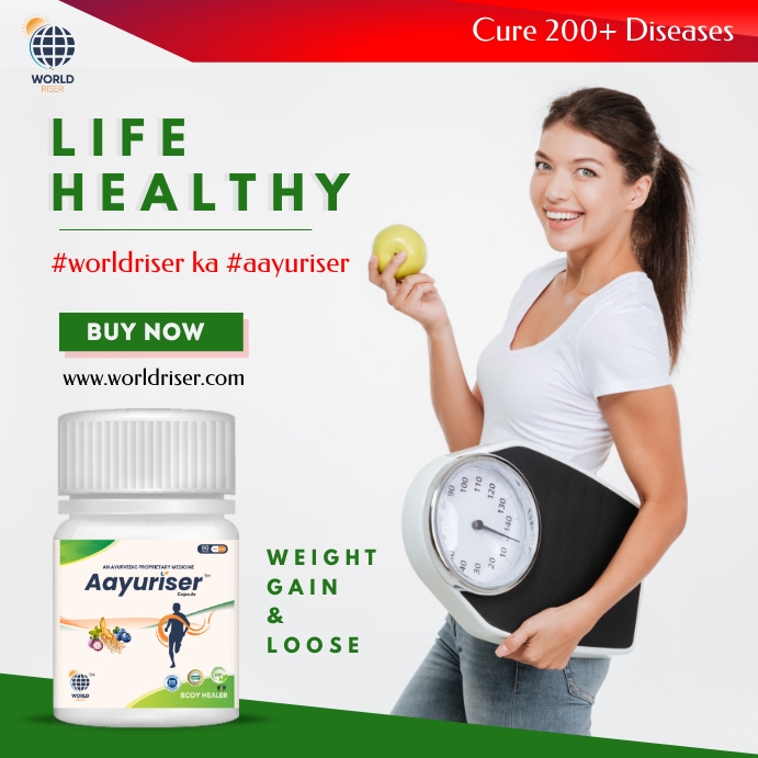 Healthy Life! Template | PosterMyWall