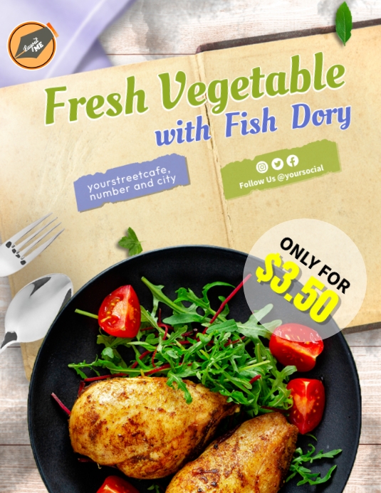 Healthy Menu Template | PosterMyWall