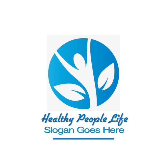 HEALTHY PEOPLE LOGO Template | PosterMyWall
