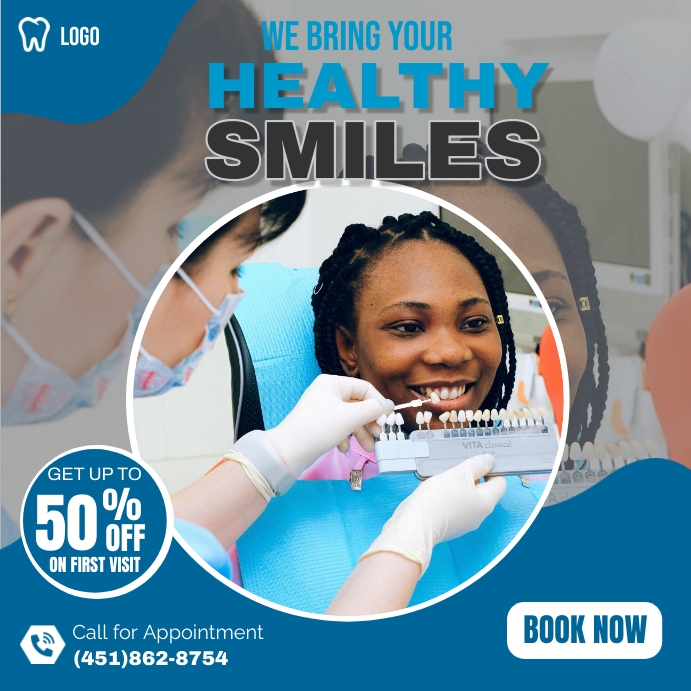 Healthy Smiles Template | PosterMyWall