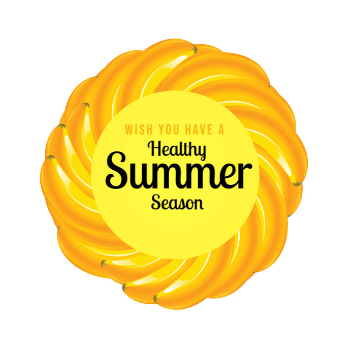 Healthy Summer Season Template | PosterMyWall