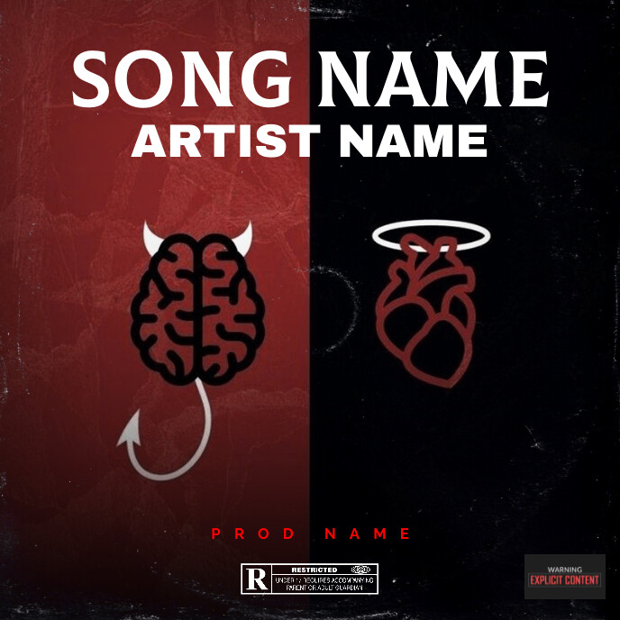 Hear Album Cover Template | PosterMyWall