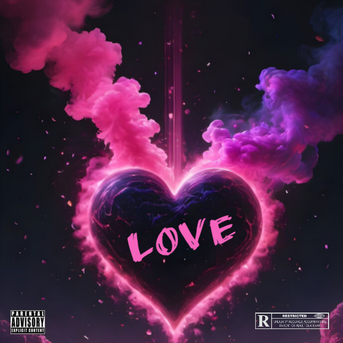 Heart Album Cover Album Cover | PosterMyWall