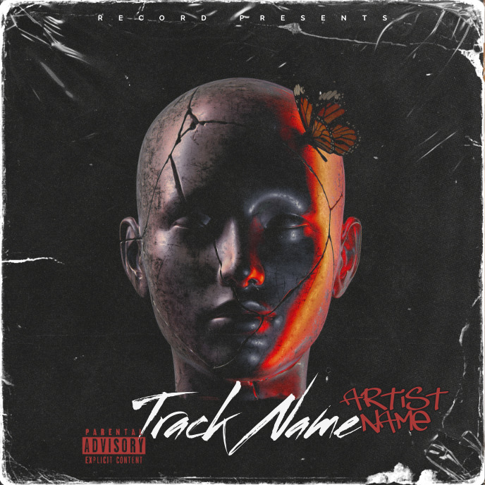 heart Album Cover music art trap mixtape rap | PosterMyWall