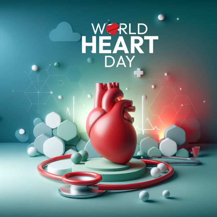 Heart Awareness 2024 Template | PosterMyWall